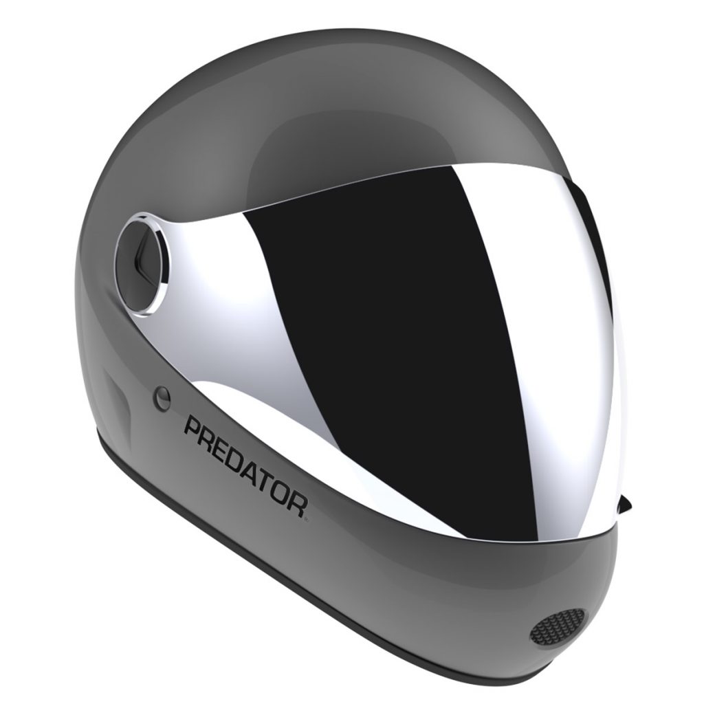 Predator DH6-Xg Grey Full Face Helmet - Personal Electric Transport
